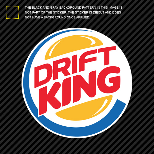Drift King Sticker Die Cut Decal Self Adhesive Vinyl jdm | eBay