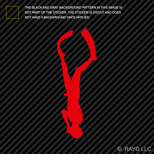 Freediving Sticker Die Cut Decal free diving underwater swimming ocean ...