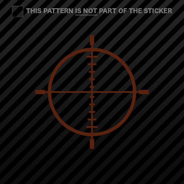 (2x) Crosshairs Sticker Self Adhesive Vinyl molon labe 2a type 1 | eBay