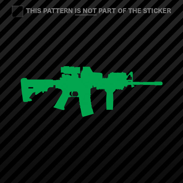 (2x) AR15 M16 Sticker Self Adhesive Vinyl ar-15 m-16 2a #4 | eBay
