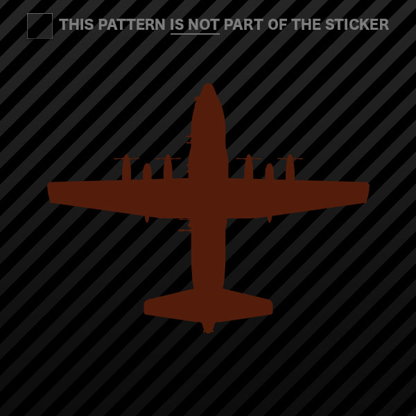 (2x) AC-130 Spectre Sticker Vinyl Spooky Stinger II Ghostrider AC-130H ...