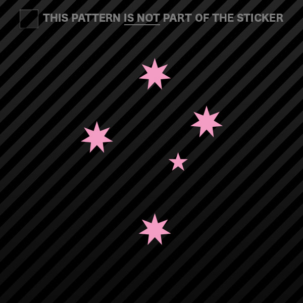 (2x) Australian Southern Cross Sticker Self Adhesive Vinyl crux | eBay