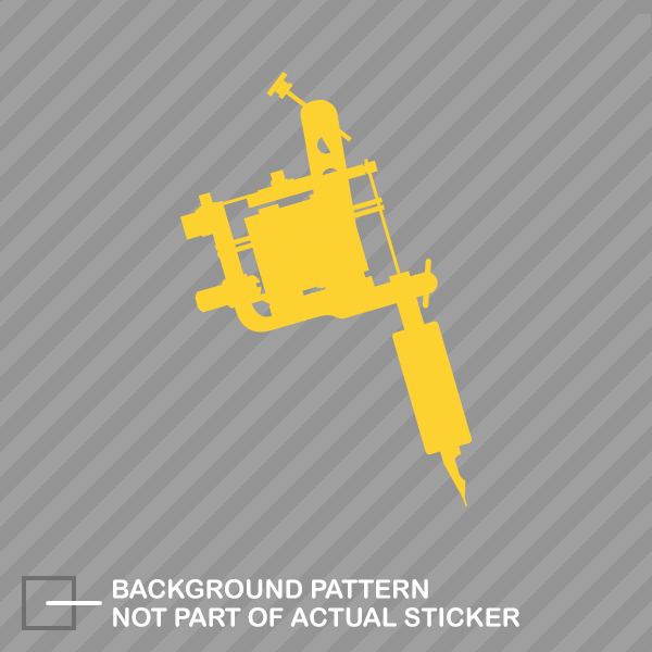 Tattoo Machine Sticker Decal Vinyl Ink Body Art #2 | eBay