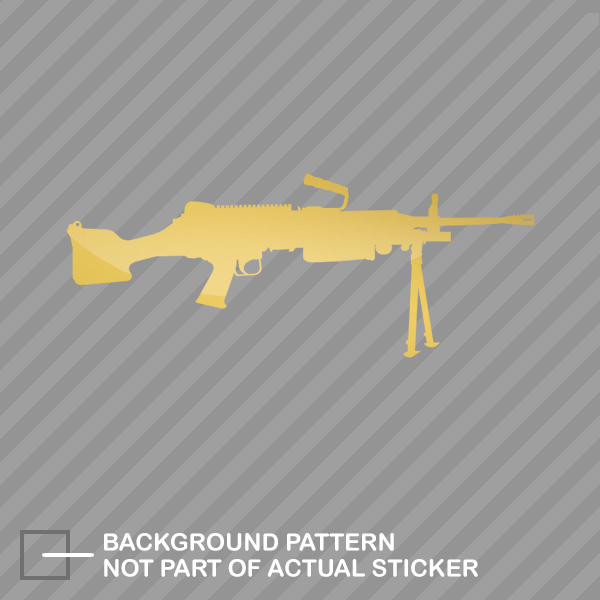M249 Sticker Die Cut Decal M 249 M-249 Saw Gun | eBay