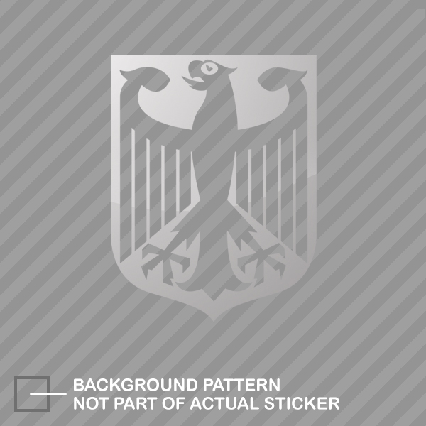 German Eagle Sticker Decal Vinyl Deutschland Germany | eBay