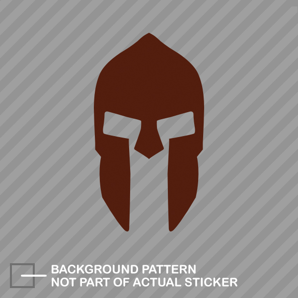Spartan Helmet Sticker Decal Vinyl sparta hoplite greece | eBay