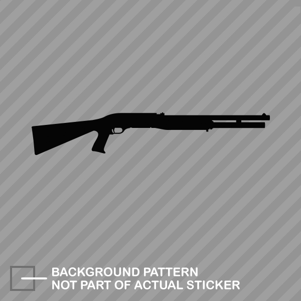 Benelli M90 Defense Shotgun Sticker Die Cut Decal | eBay