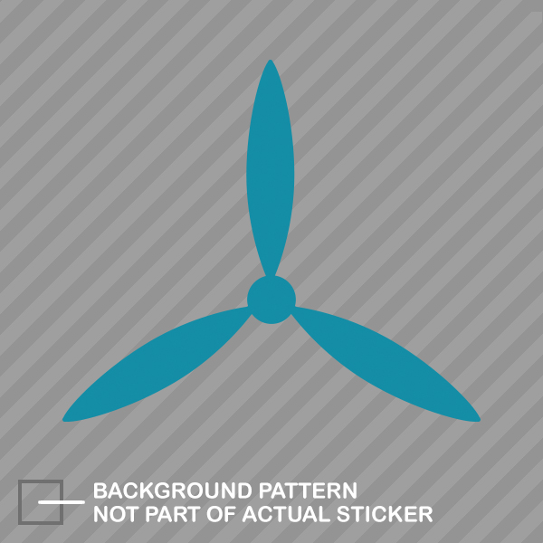 Propeller Sticker Die Cut Decal flyer flying aviator | eBay