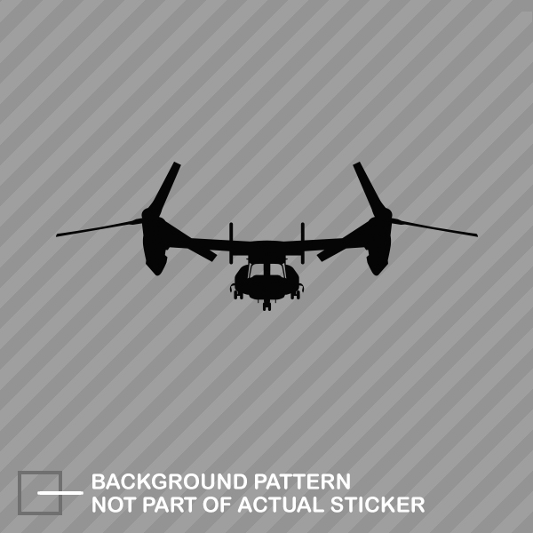 V-22 Osprey Sticker Die Cut Decal stol vtol tiltrotor v22 #2 | eBay