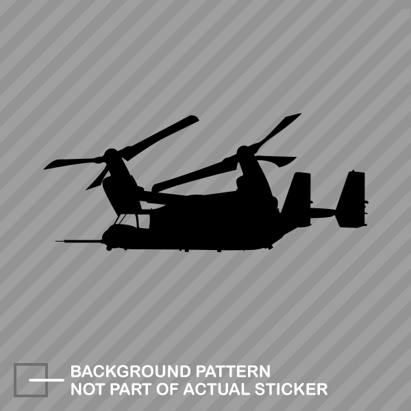 V-22 Osprey Sticker Die Cut Decal stol vtol tiltrotor v22 #3 | eBay