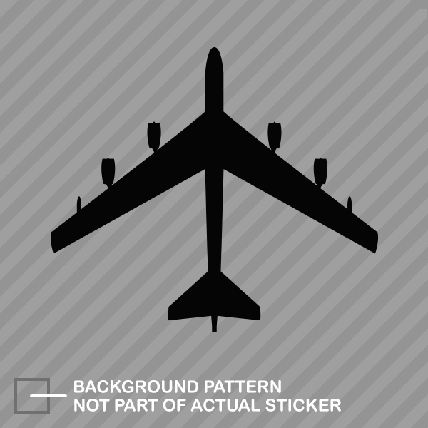 B-52 Stratofortress Sticker Die Cut Decal bomber b52 V2 | eBay