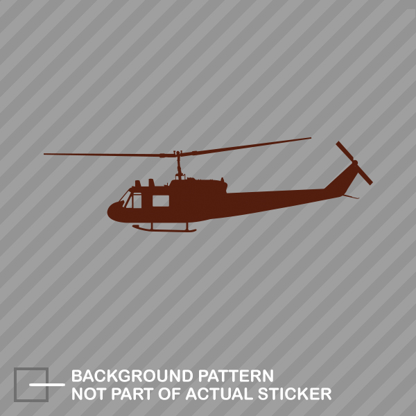 UH-1 Iroquois Huey Sticker Decal Vinyl helicopter copter | eBay