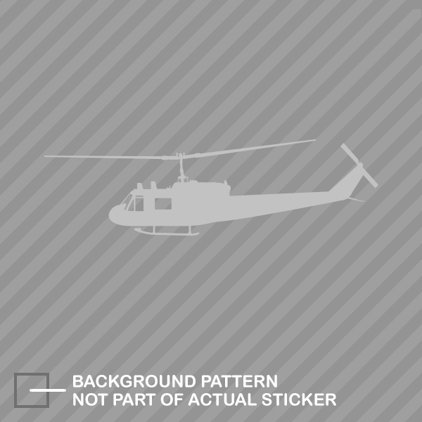 UH-1 Iroquois Huey Sticker Decal Vinyl helicopter copter | eBay