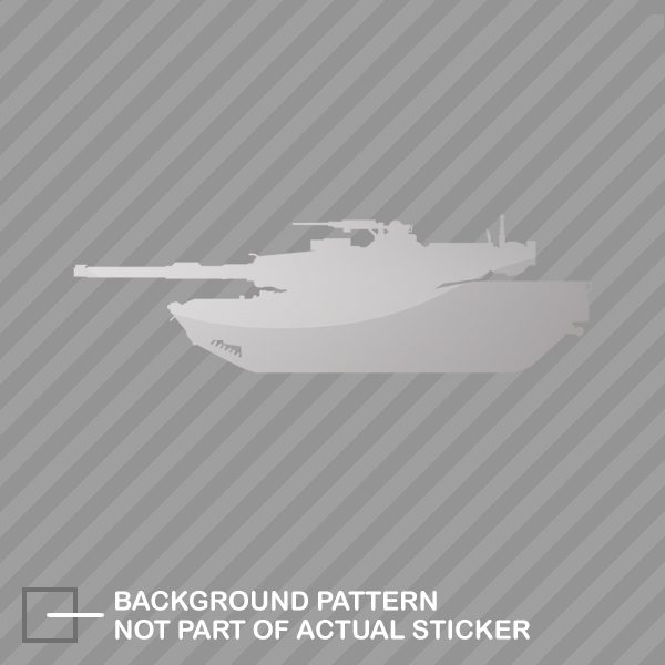 M1A1 Abrams Sticker Die Cut Decal M1 Tank | eBay