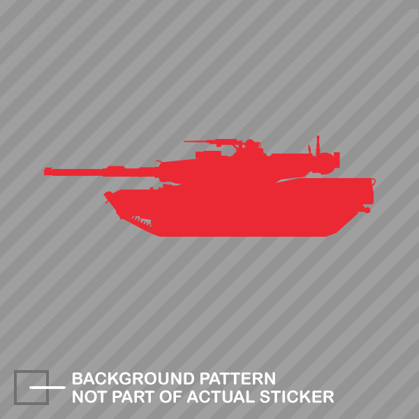 M1A1 Abrams Sticker Die Cut Decal M1 Tank | eBay