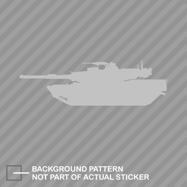 M1A1 Abrams Sticker Die Cut Decal M1 Tank | eBay