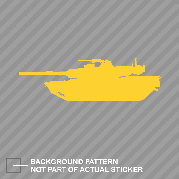 M1A1 Abrams Sticker Die Cut Decal M1 Tank | eBay