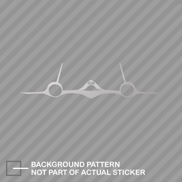 Blackbird SR-71 Sticker Die Cut Decal skunkworks skunk | eBay
