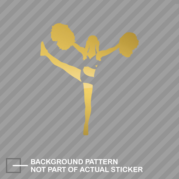 Cheerleading Cheerleader Sticker Die Cut Decal #2 cheer | eBay