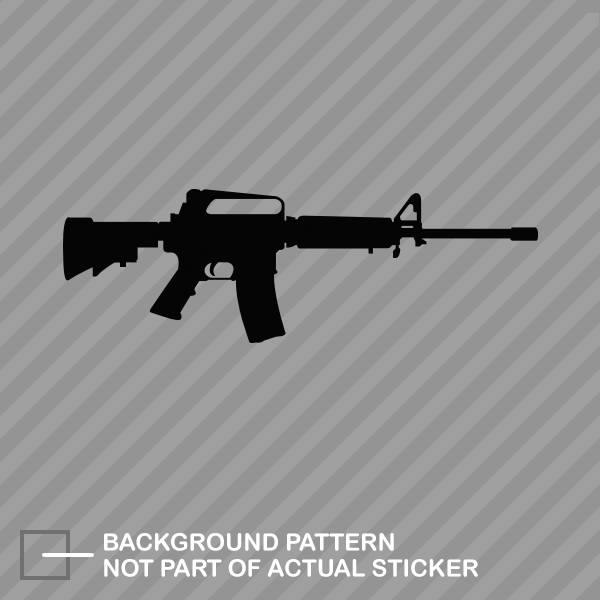 AR15 M16 Sticker Decal Vinyl ar-15 m-16 2a | eBay