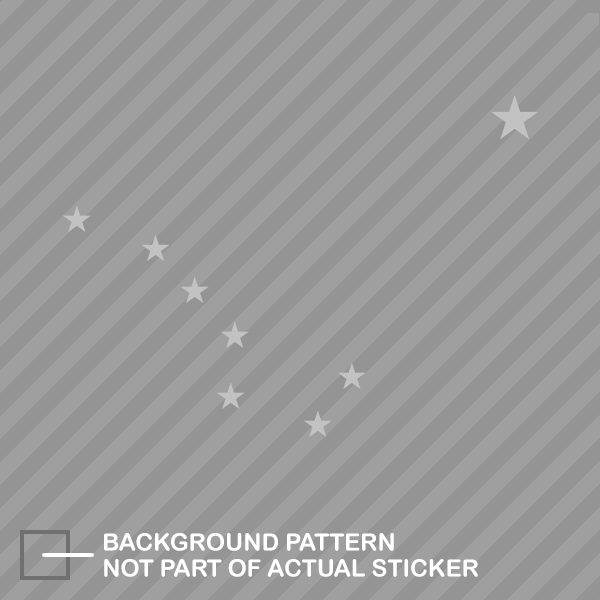 Big Dipper Alaska Sticker Die Cut Decal constellation | eBay