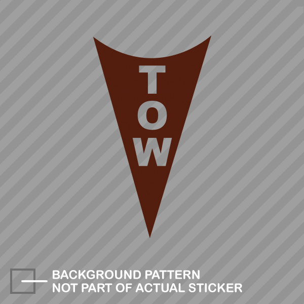 Tow Hook Sticker Decal Vinyl SCCA NHRA point safety | eBay