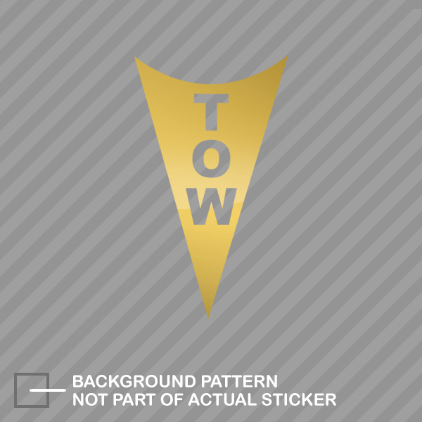 Tow Hook Sticker Decal Vinyl SCCA NHRA point safety | eBay