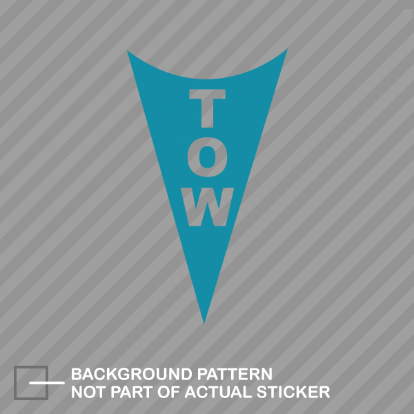 Tow Hook Sticker Decal Vinyl SCCA NHRA point safety | eBay
