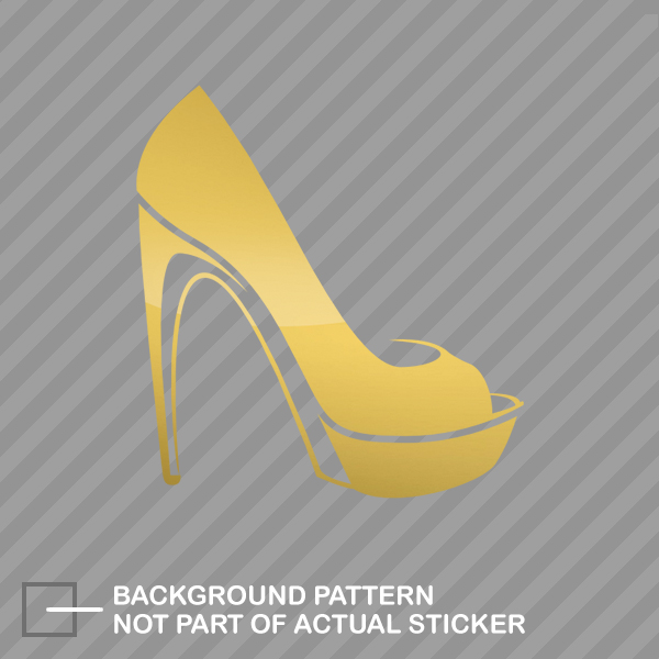Stiletto Heel Sticker Decal Vinyl sexy | eBay