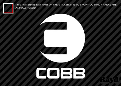 (2x) Cobb Decal Sticker Die Cut Decal #2 (4" wide)