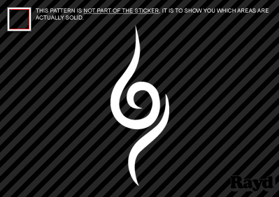 (2x) Naruto ANBU Symbol Sticker Decal Die Cut anime | eBay